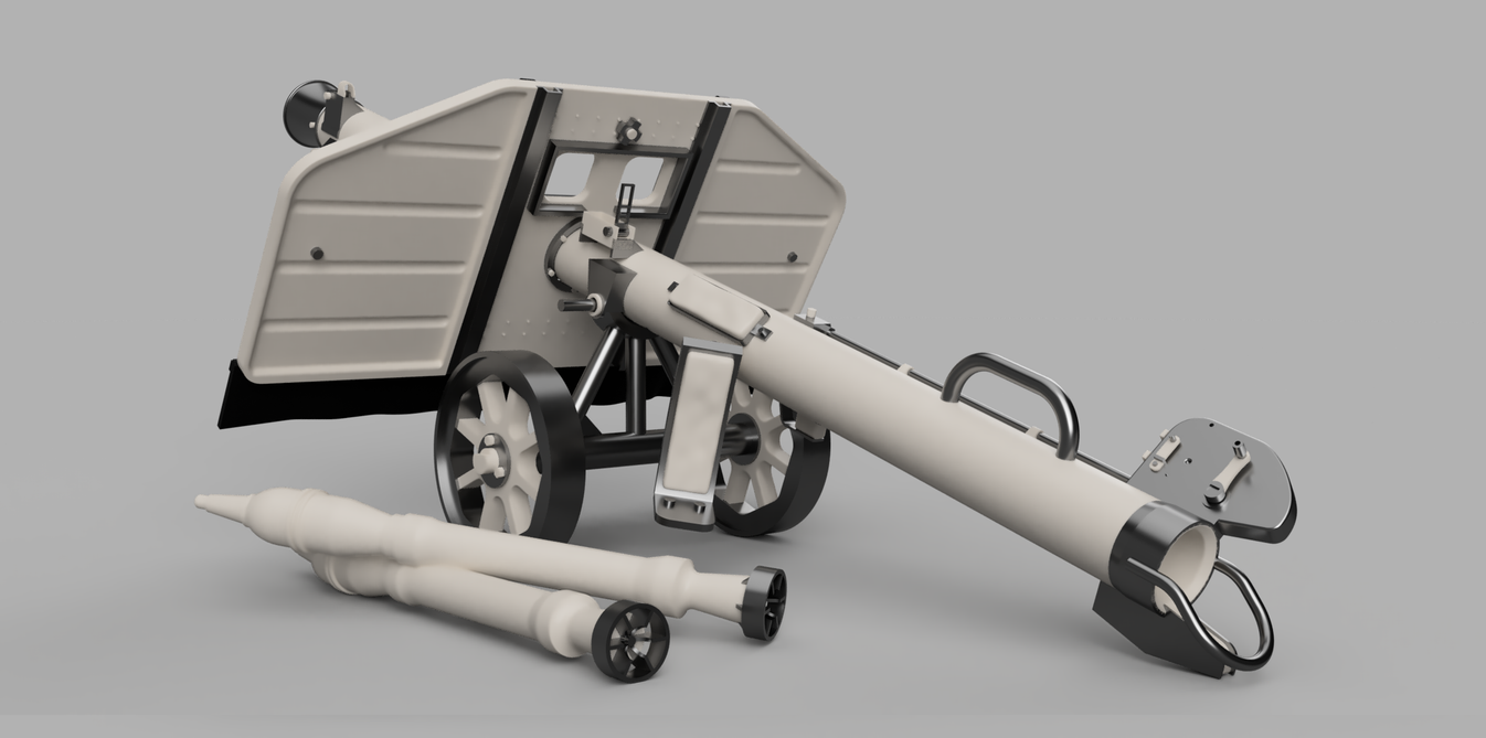 1/35 SPG-82 Recoilless Rifle – FoxHopp Models